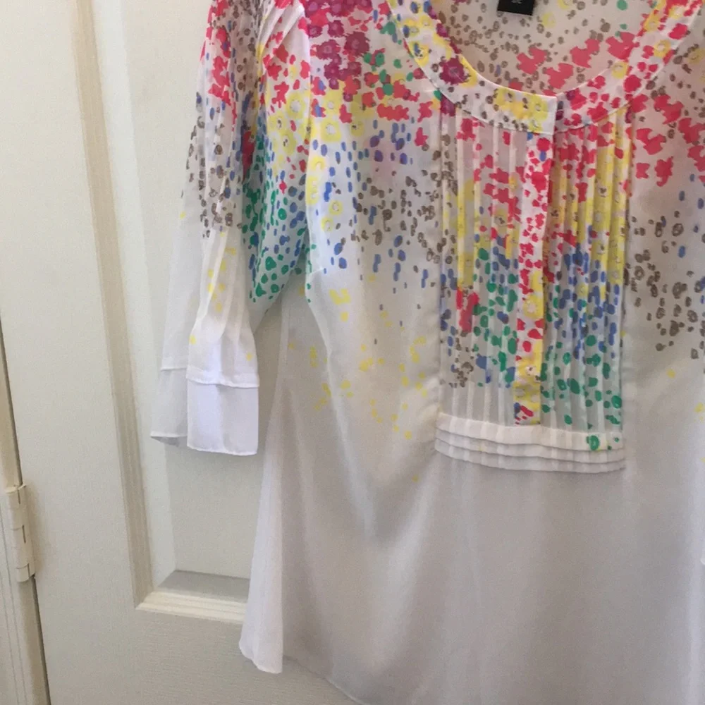 Apostrophe | Tops | Final Markdown Sheer Apostrophe Tunic Small | Poshmark